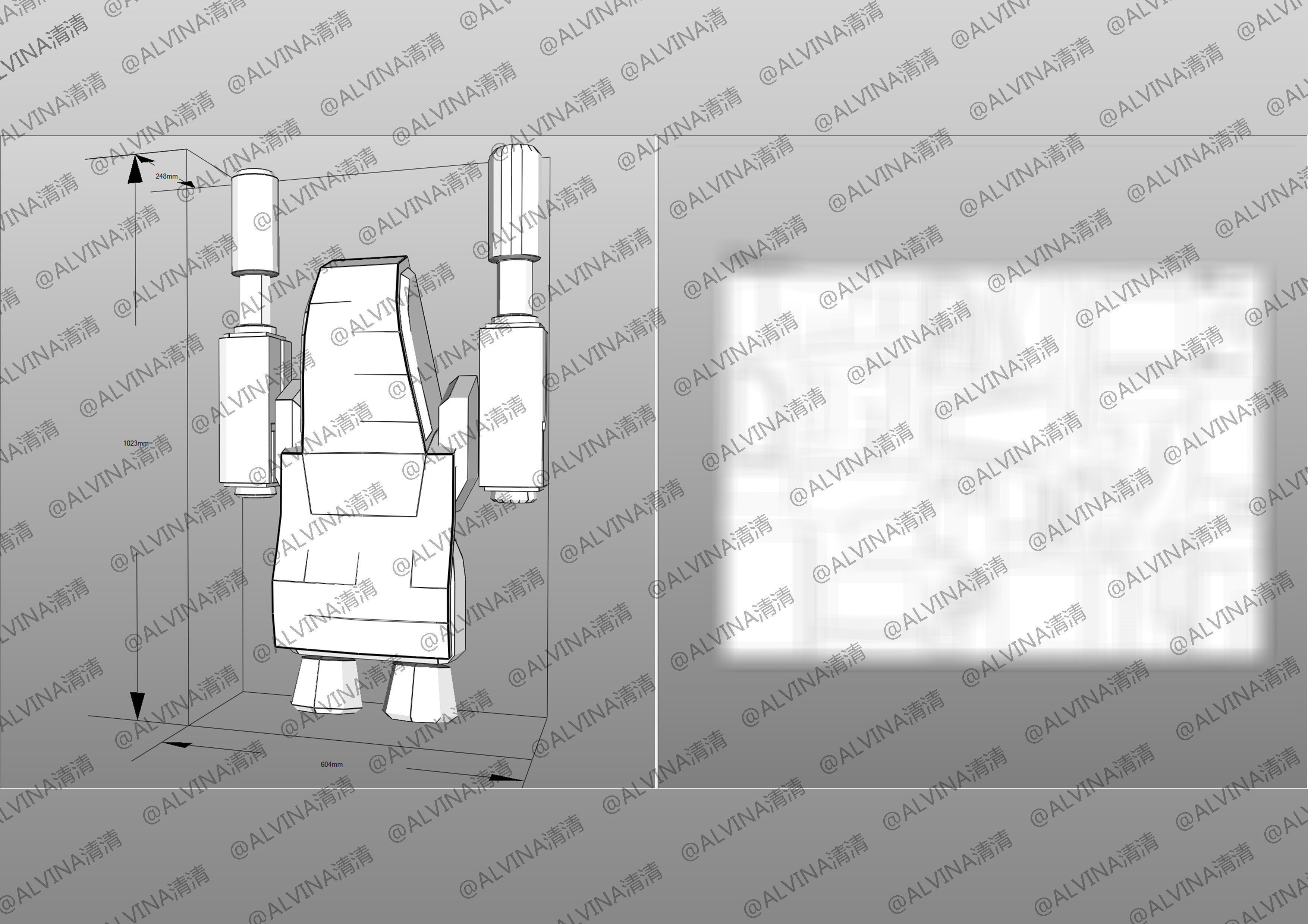 3D model Transformers FTF Optimus Primal Armor - DIY Cosplay Pepakura ...