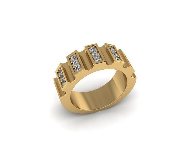 Rings 3D model 3D printable | CGTrader