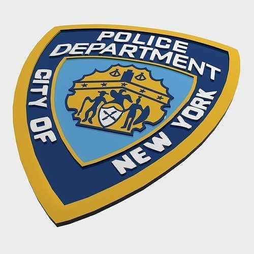 NYPD Police Department Logo 3D Model 3D model | CGTrader