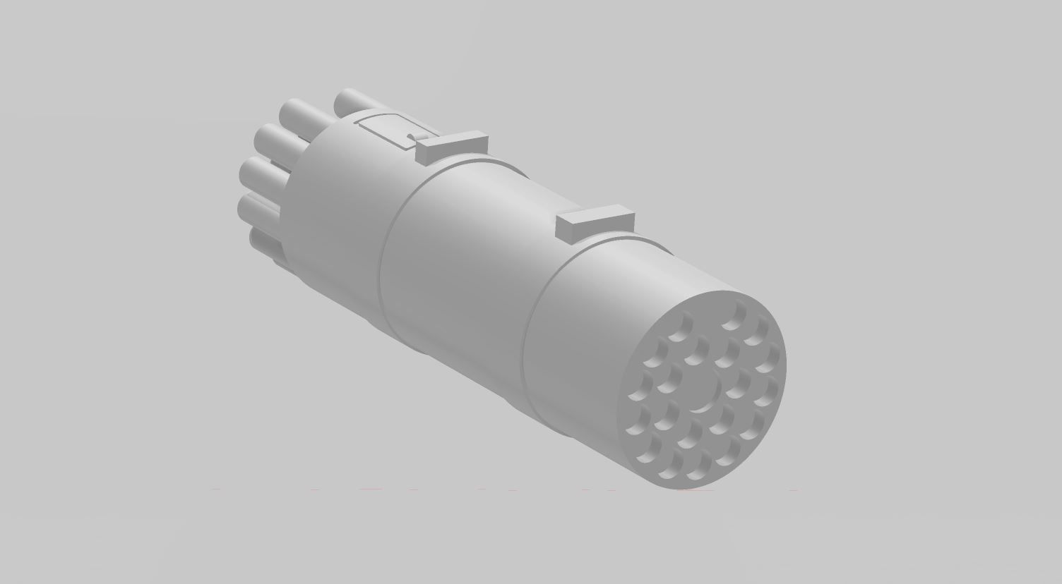 Russian B-8V20A Missile Pod 3D model 3D printable | CGTrader
