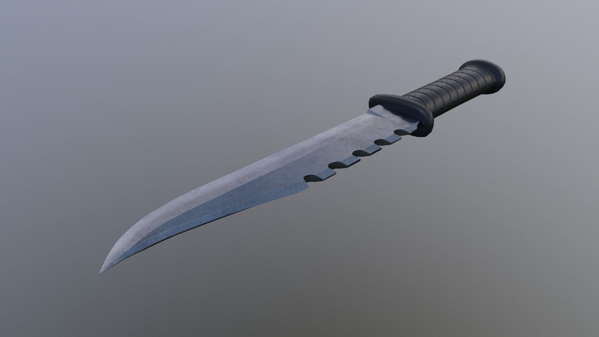 3D model Realistic Combat Knife - Low Poly VR / AR / low-poly | CGTrader