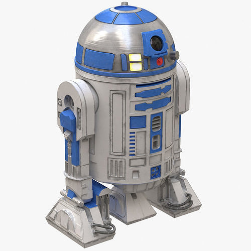 Robot R2D2 3D model | CGTrader