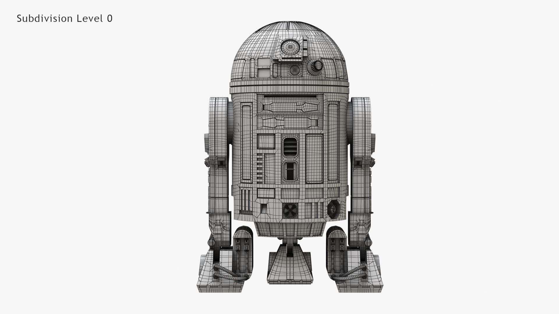 Robot R2D2 3D model | CGTrader