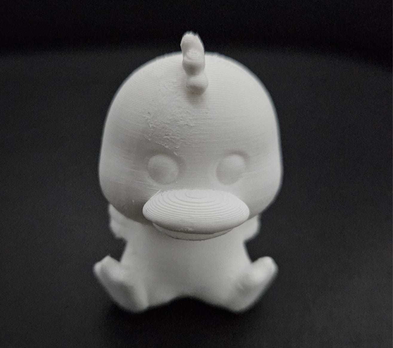 Cute Sitting Duck 3D model 3D printable | CGTrader