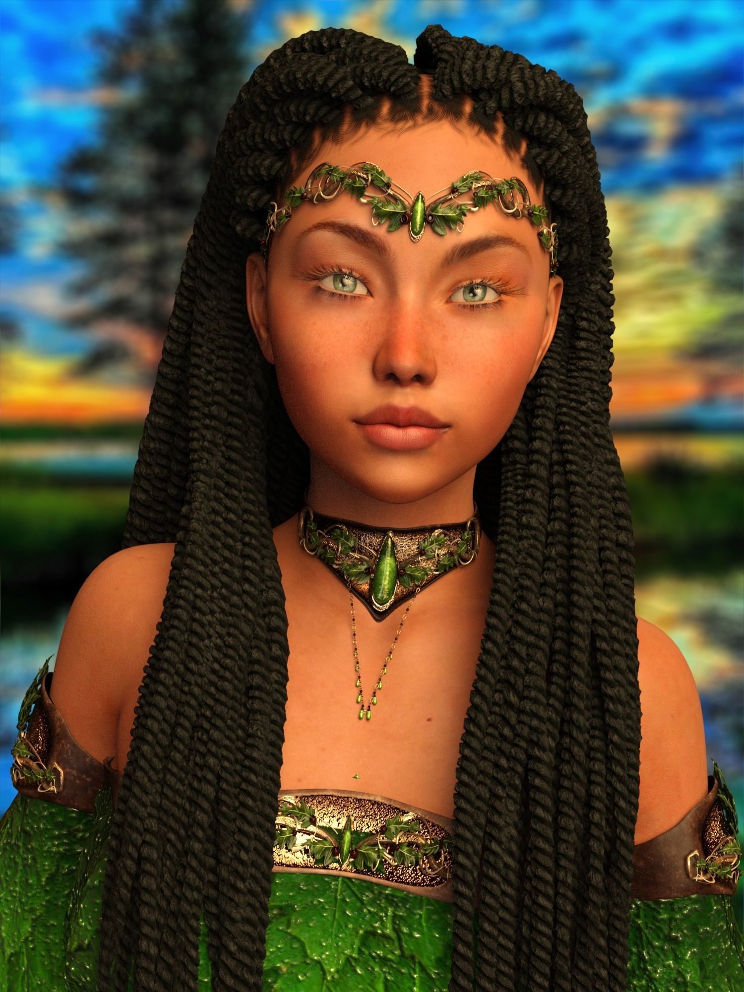 Noona Teen For Genesis 8 Female 3D model | CGTrader