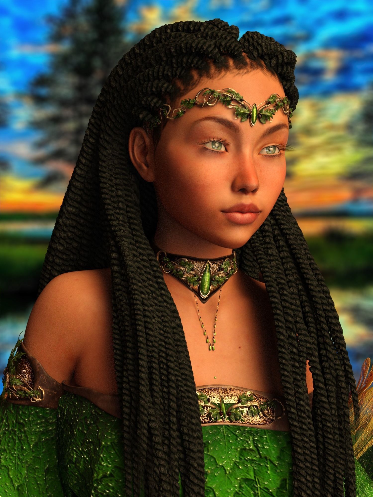 Noona Teen For Genesis 8 Female 3D model | CGTrader