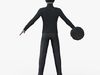 Realistic Thief 3D model rigged | CGTrader