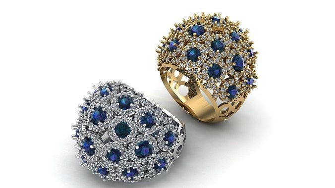 Special Ring A23 3D model 3D printable | CGTrader