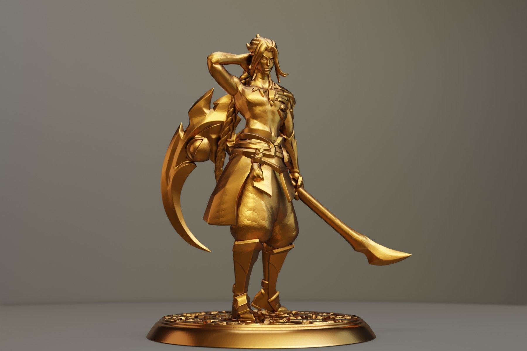 KAYN - LEAGUE OF LEGENDS free 3D model 3D printable | CGTrader