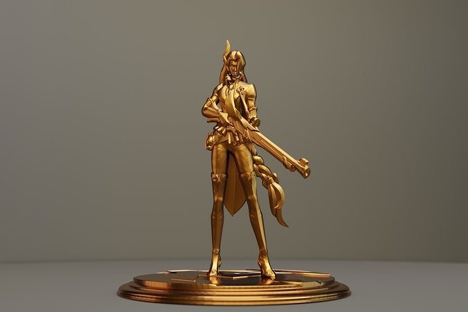 LESLEY - MOBILE LEGENDS BANG BANG 3D model 3D printable | CGTrader