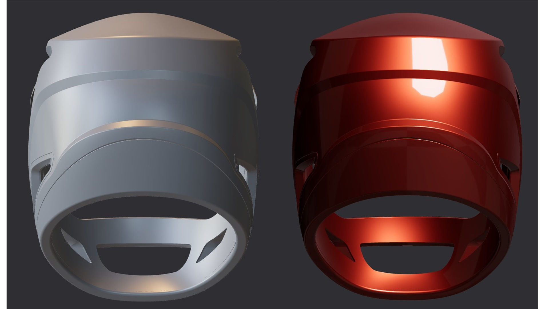 Full Face Motorcycle Bike Helmet Design 3D model | CGTrader