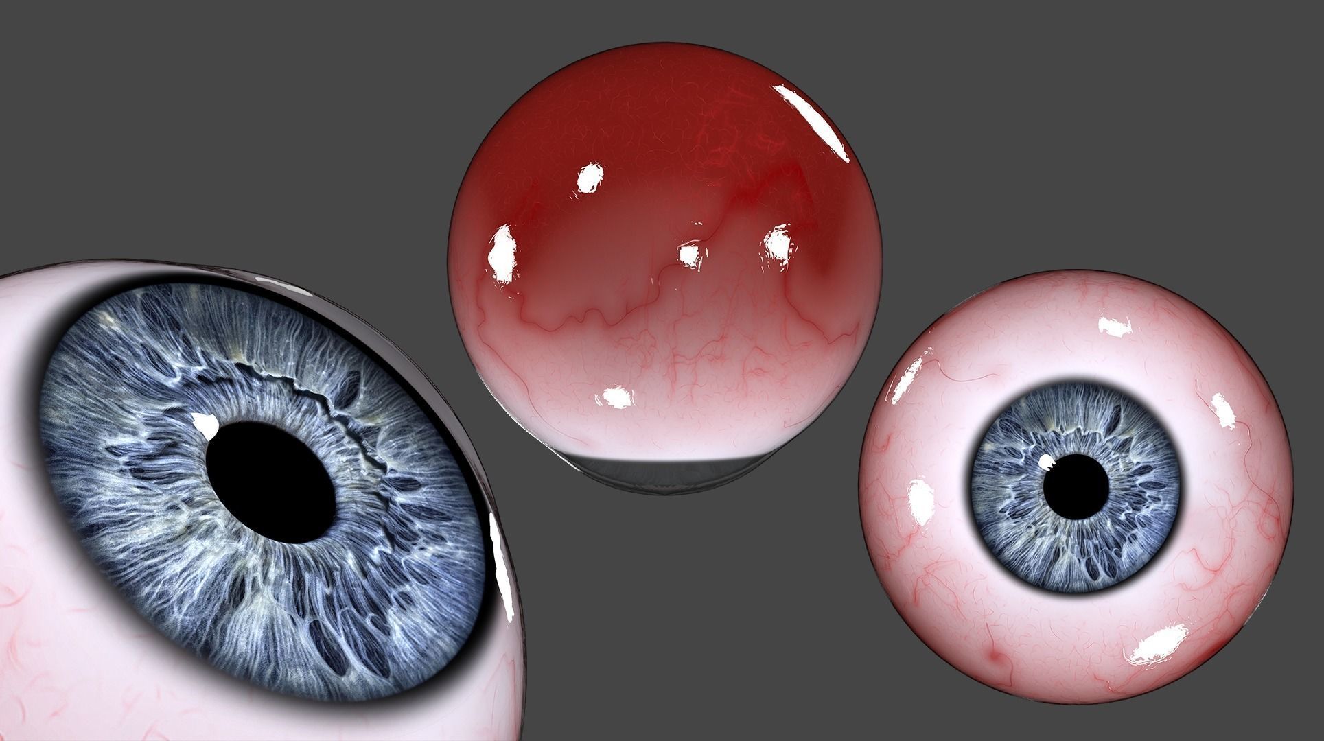 50 EyeBall Kitbash 3D model | CGTrader