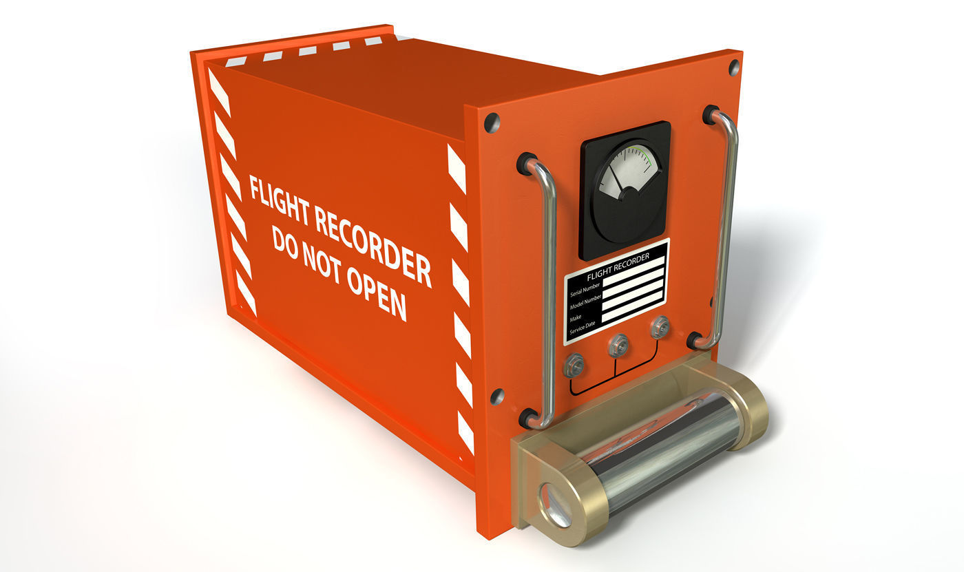 Flight Recording Box 3D model | CGTrader