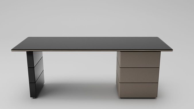 CEO Table 3D model | CGTrader