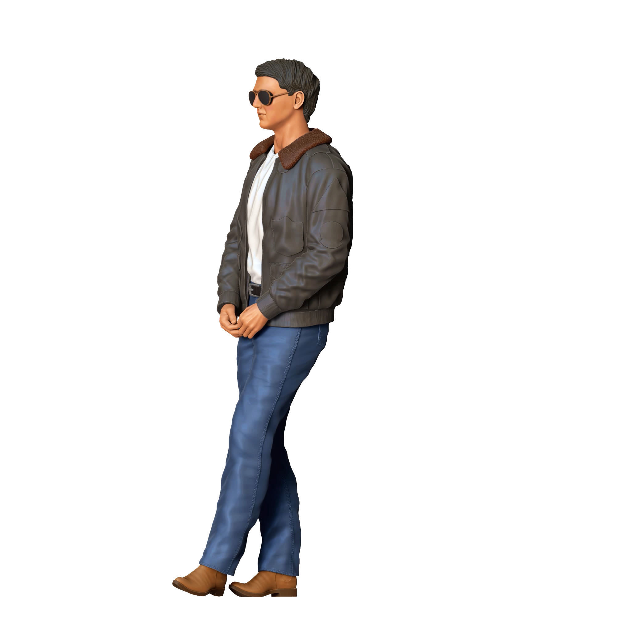N3 Top Gun Tom Cruise 3D model 3D printable | CGTrader
