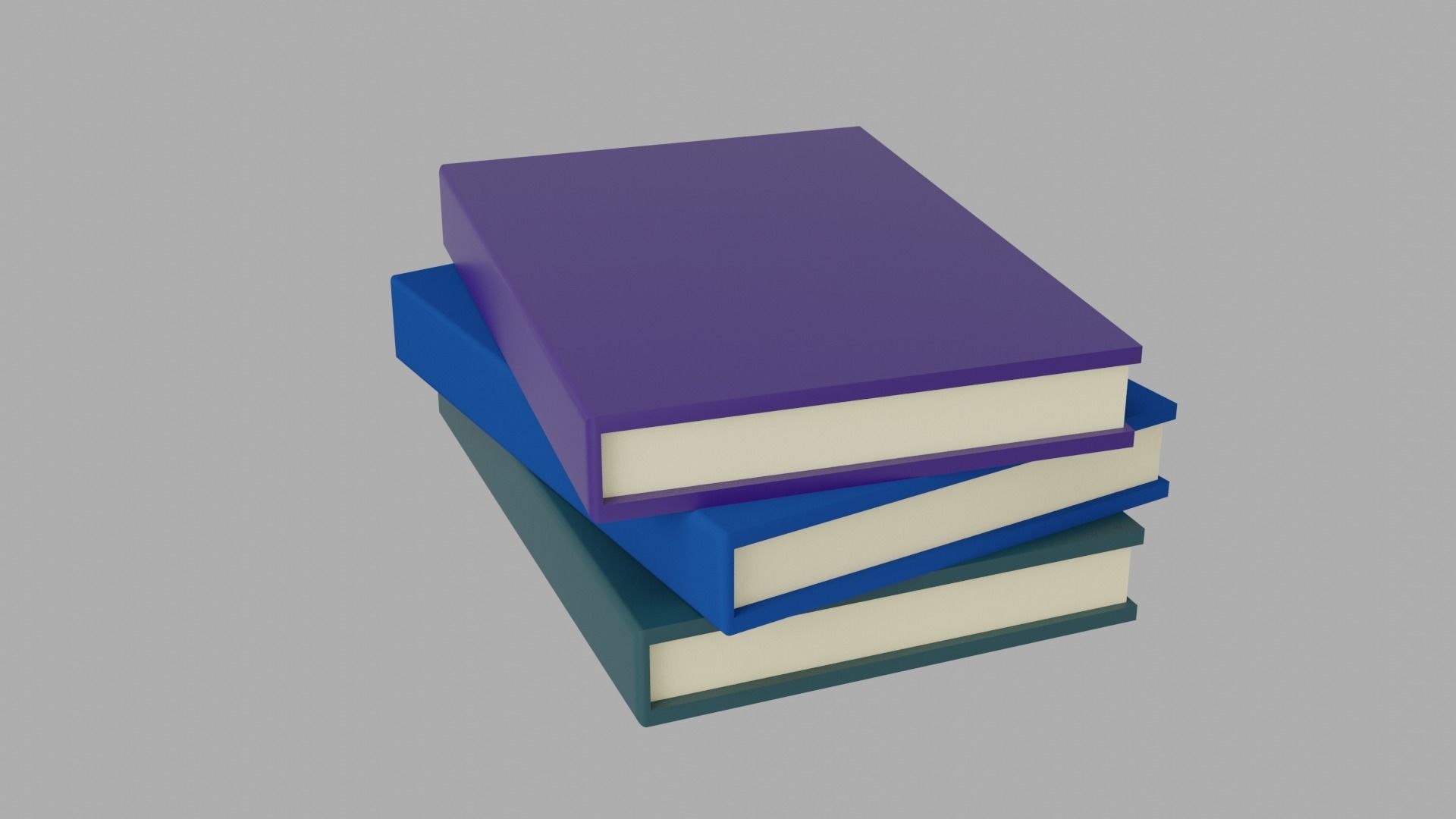 3D model Cartoon Books VR / AR / low-poly | CGTrader