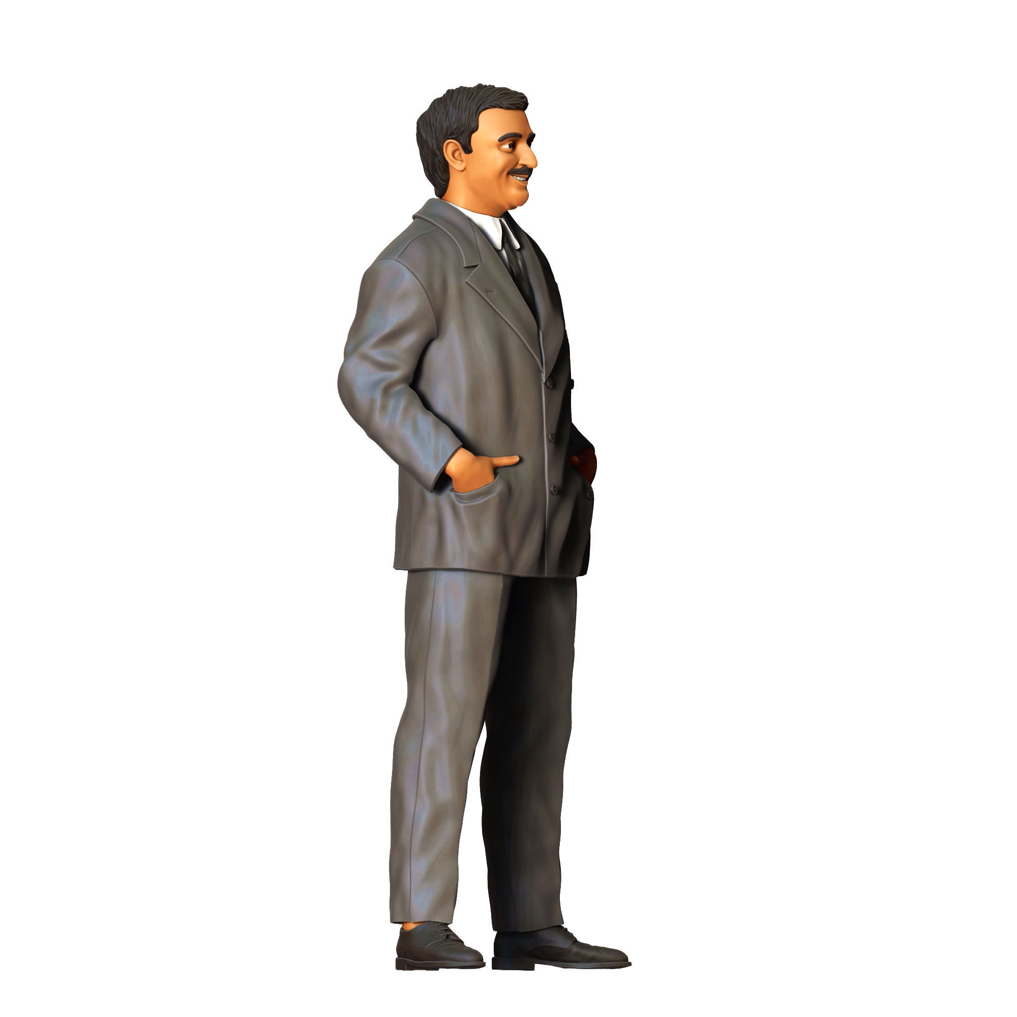 N1 Addams Family John Astin Gomez 3D model 3D printable | CGTrader
