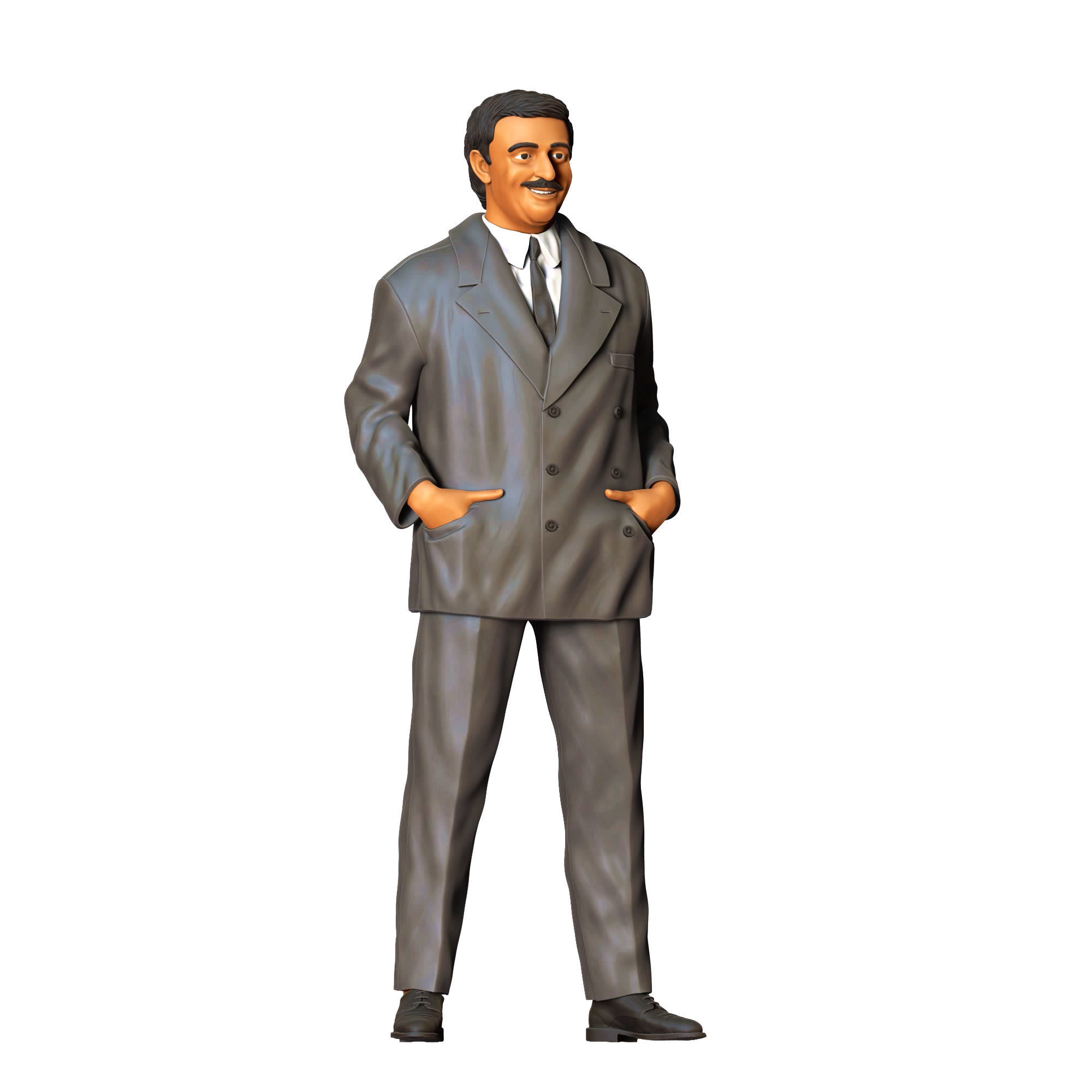 N1 Addams Family John Astin Gomez 3D model 3D printable | CGTrader