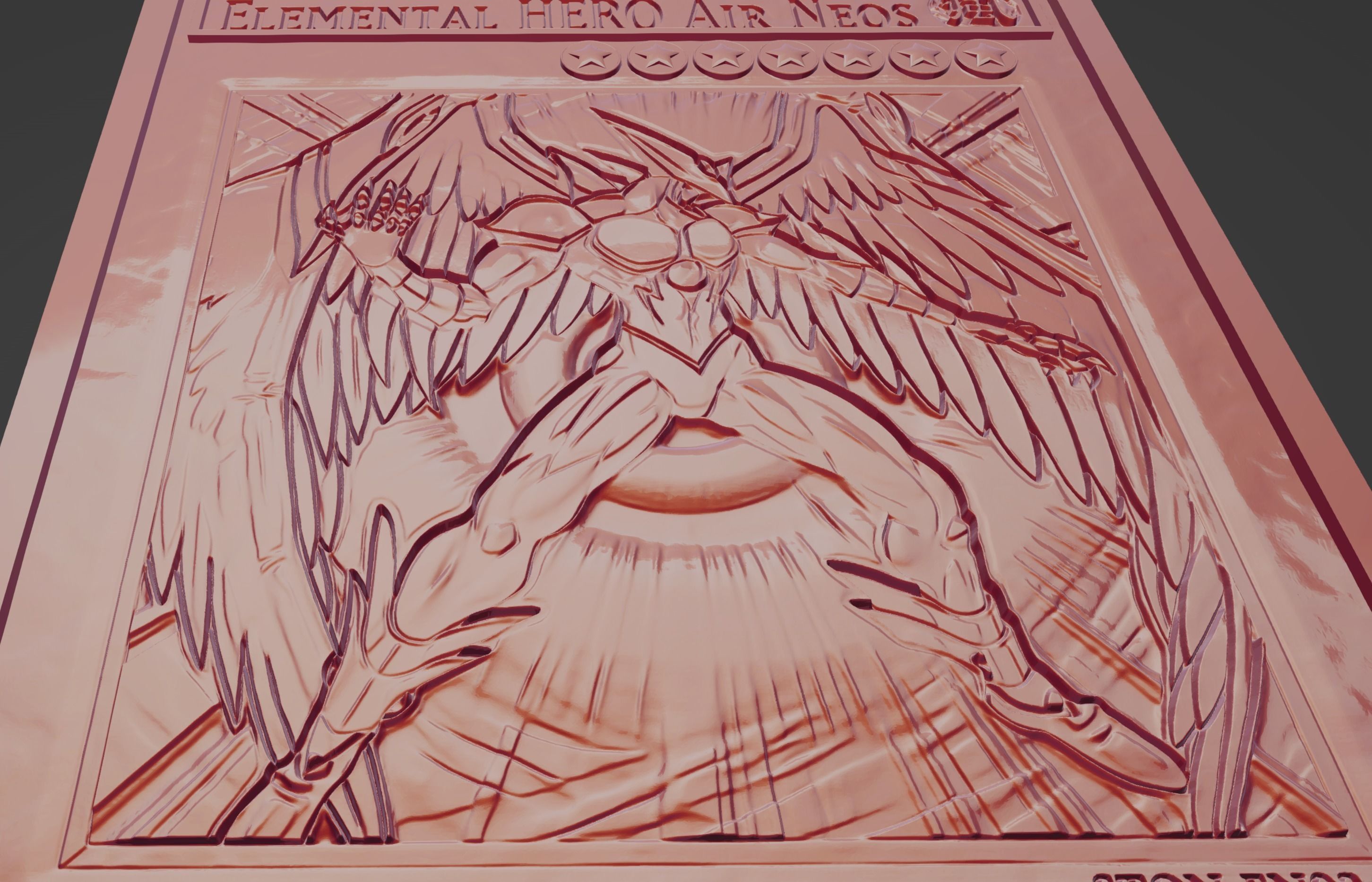 Elemental HERO Air Neos - yugioh free 3D model 3D printable | CGTrader