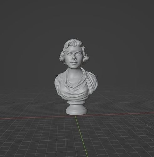 Doris Day 3D model 3D printable | CGTrader