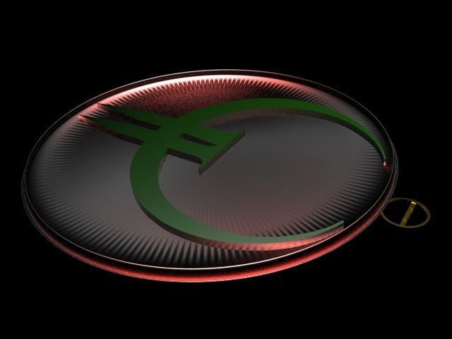 Quake II logo keychain 3D model 3D printable | CGTrader