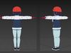 Fuuko Izumo Undead Unluck VRChat 3D model rigged | CGTrader