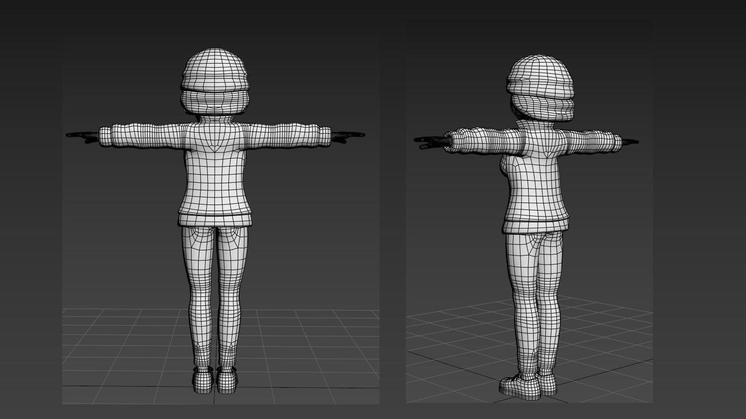Fuuko Izumo Undead Unluck VRChat 3D model rigged | CGTrader
