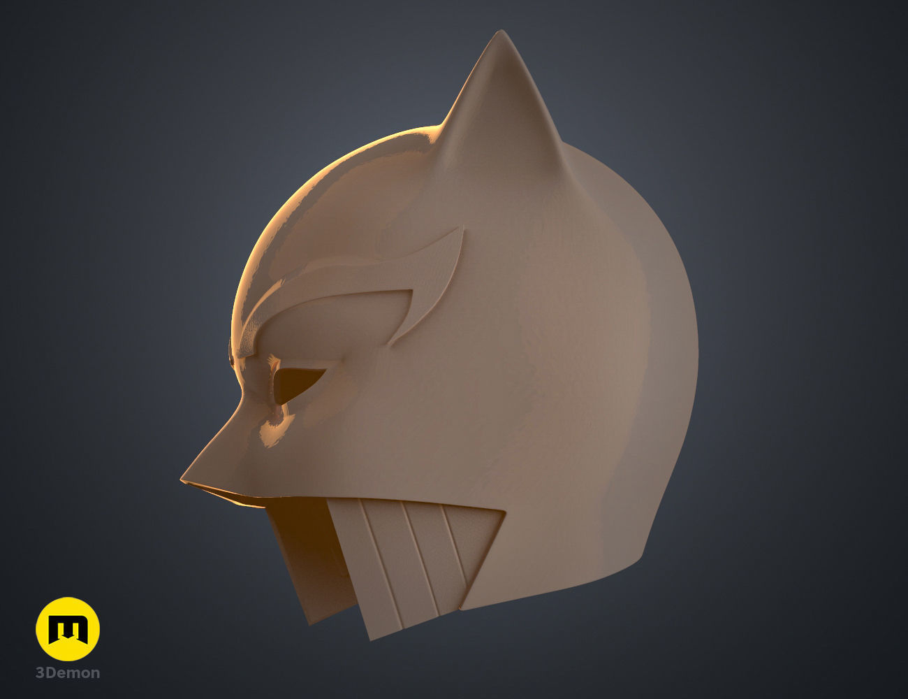 Hellcat Helmet Mask Marvel Comics 3D model 3D printable | CGTrader