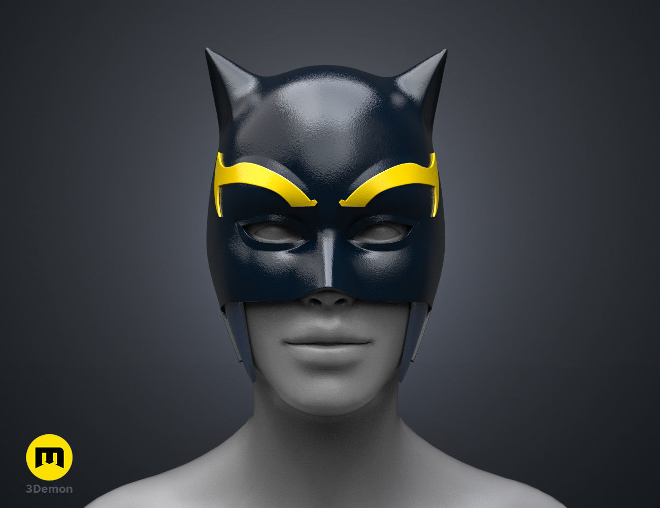 Hellcat Helmet Mask Marvel Comics 3D model 3D printable | CGTrader