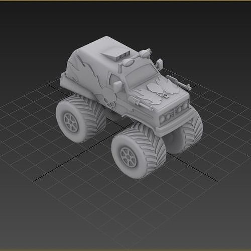 Twisted Metal 2 Hammerhead 3D model 3D printable | CGTrader