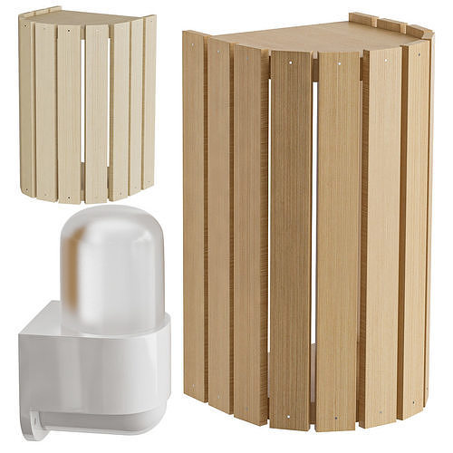 SV LAMP AND LATTICE SET 3D model | CGTrader