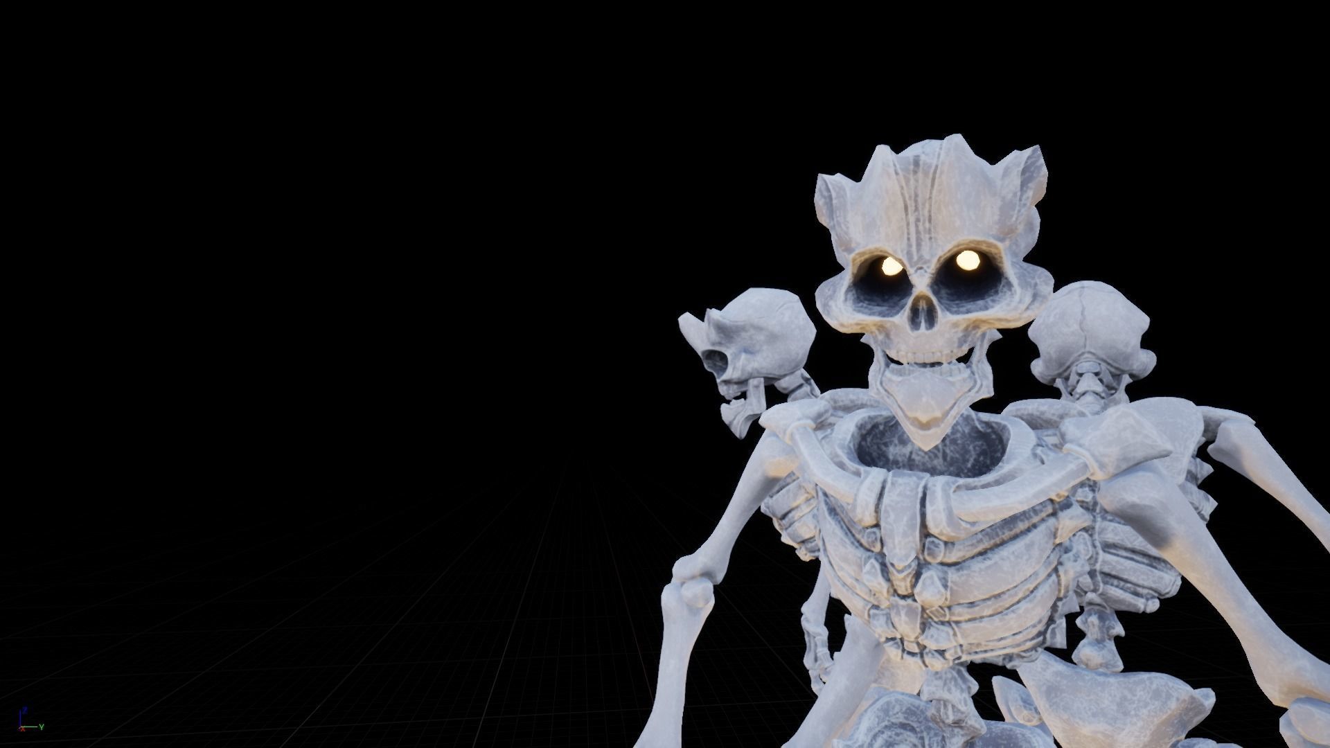 3D model Skeleton Race VR / AR / low-poly rigged animated | CGTrader