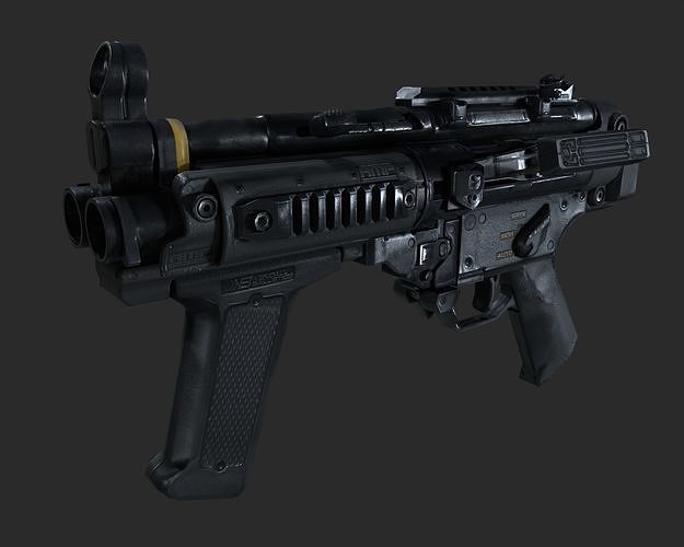3D model VPR gun VR / AR / low-poly | CGTrader