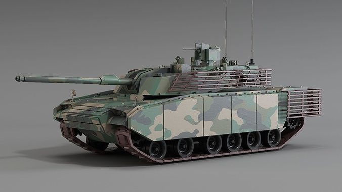 VT5 light tank armored tank ZTQ15 weight main battle tank 3D model ...