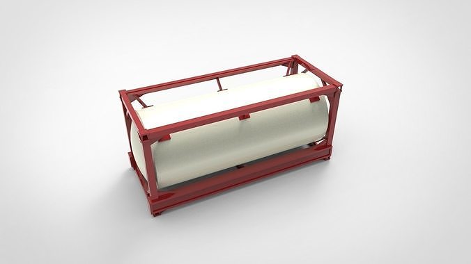 Tank Container Ship 3D model 3D printable | CGTrader