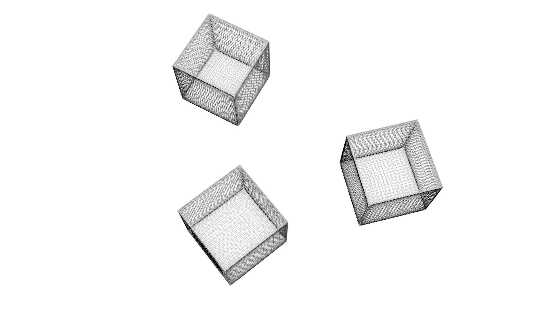 3D Print Ready Metal Cubes 3D model 3D printable | CGTrader