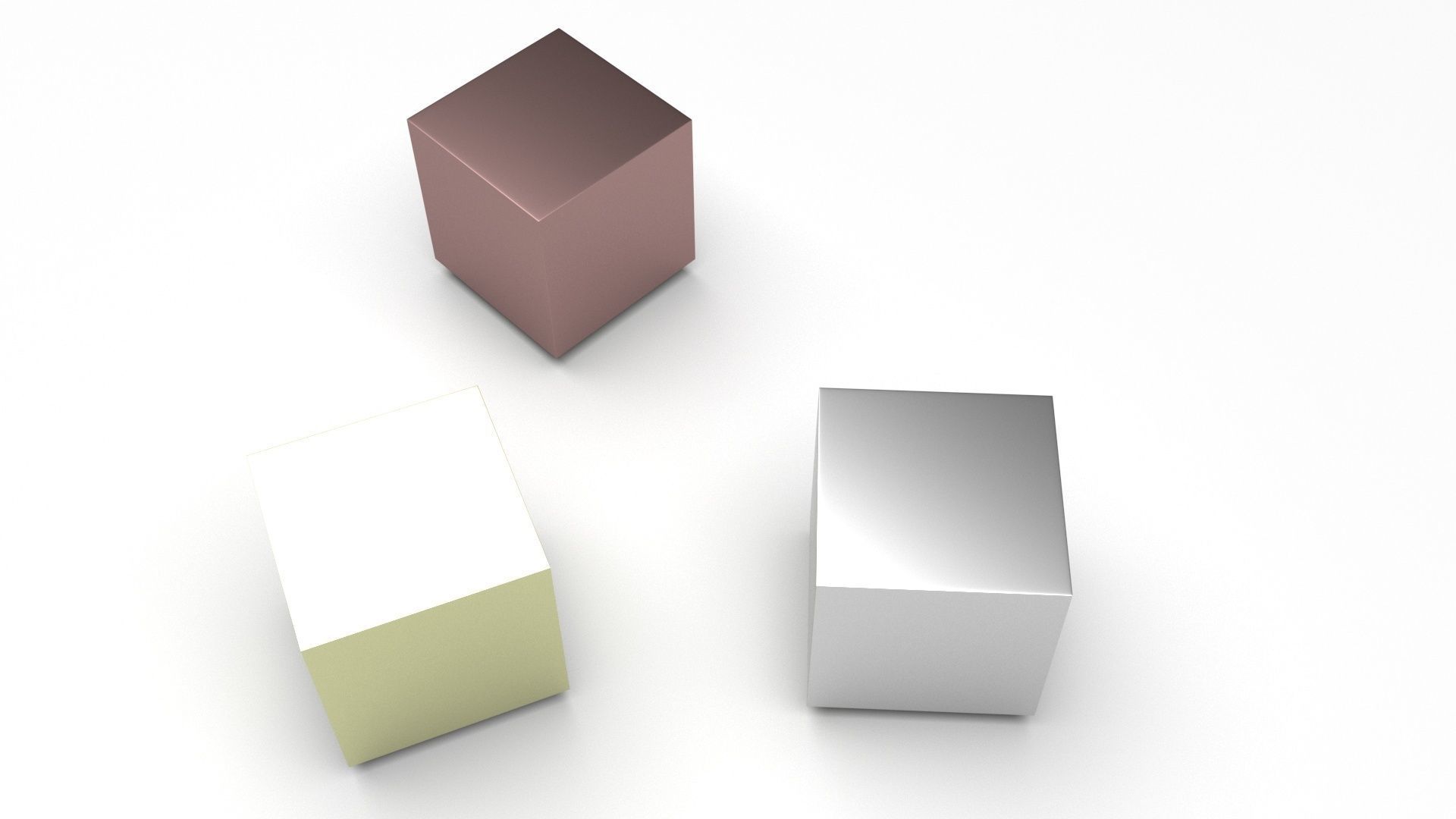 3D Print Ready Metal Cubes 3D model 3D printable | CGTrader