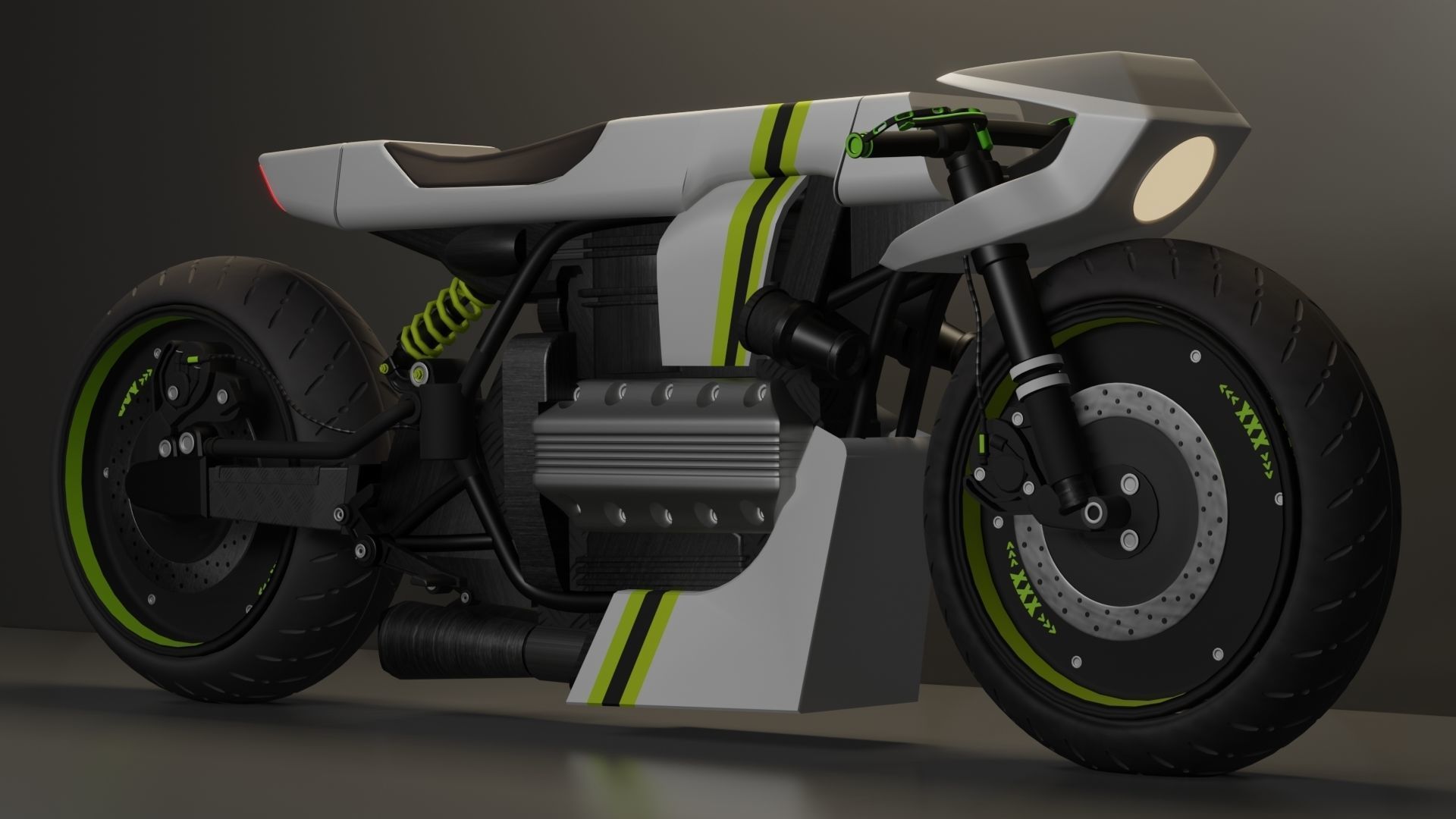 Sci-fi Bike concept 3D model | CGTrader