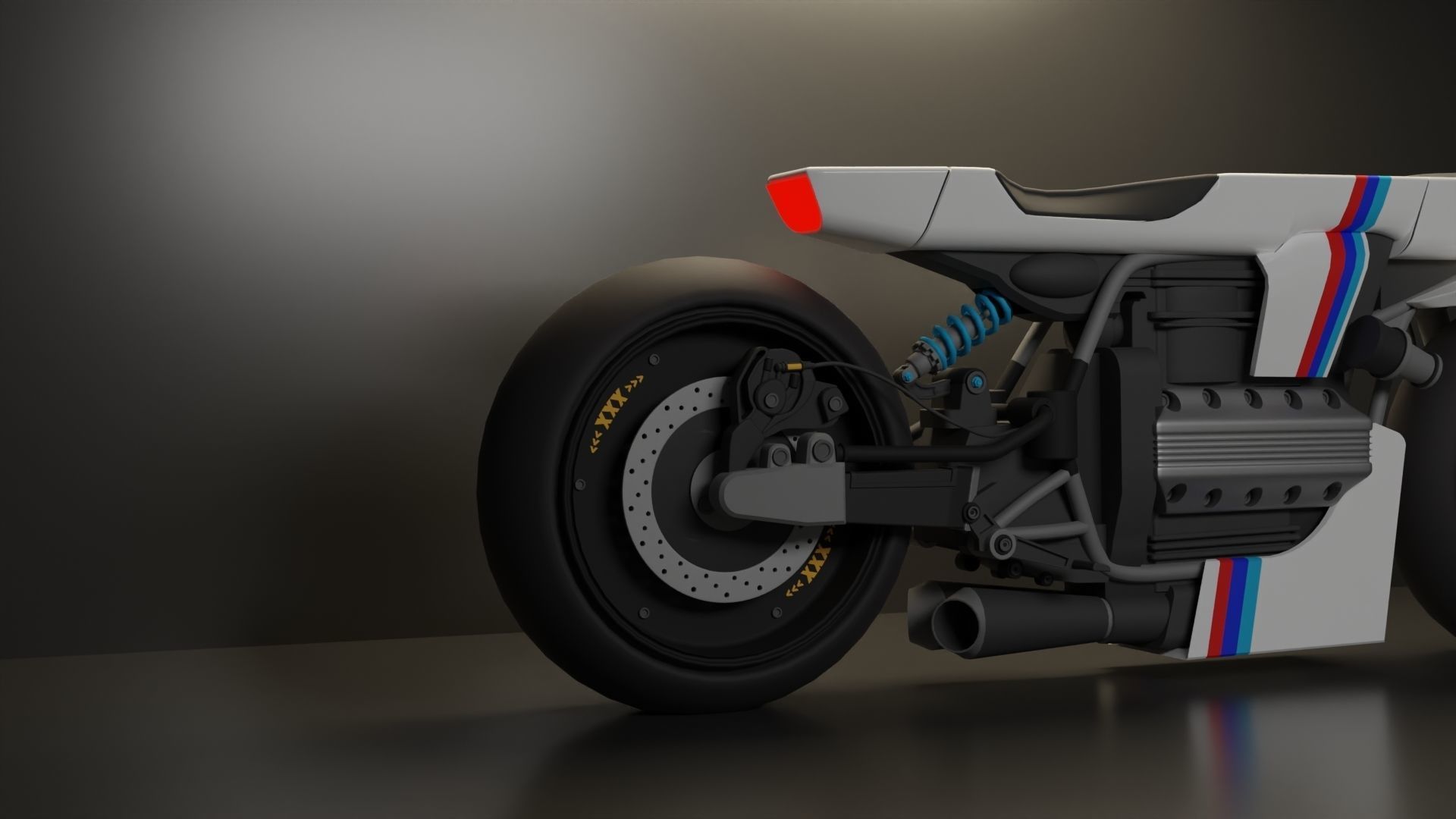 Sci-fi Bike concept 3D model | CGTrader