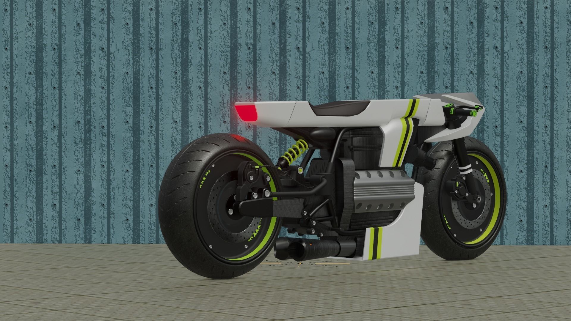 Sci-fi Bike concept 3D model | CGTrader