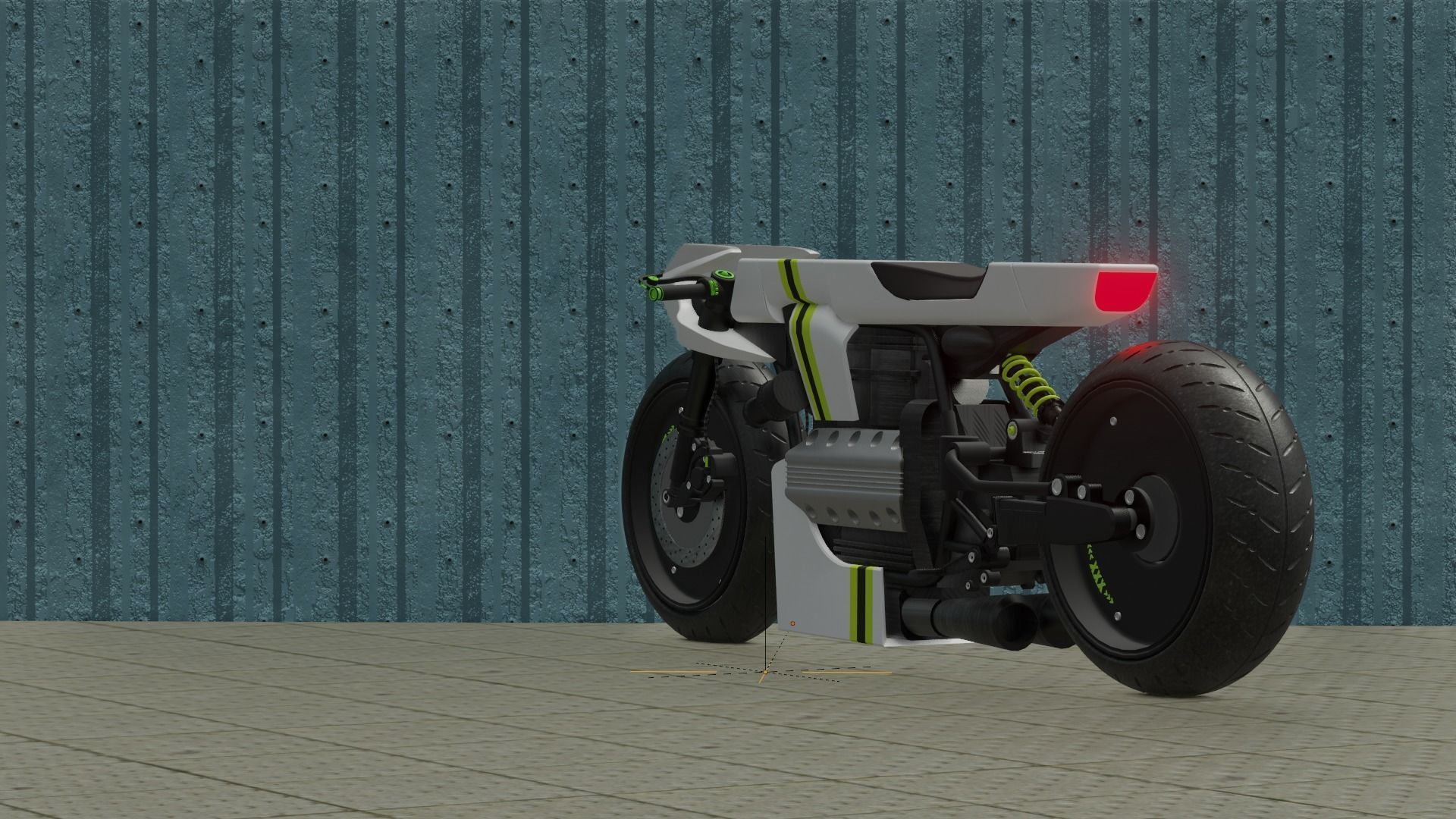 Sci-fi Bike concept 3D model | CGTrader