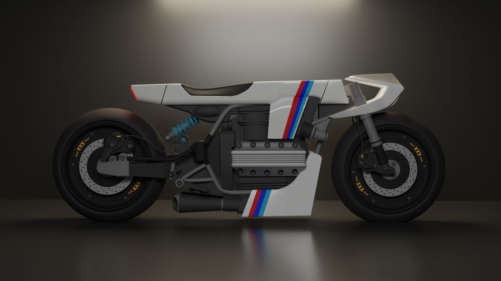 Sci-fi Bike concept 3D model | CGTrader