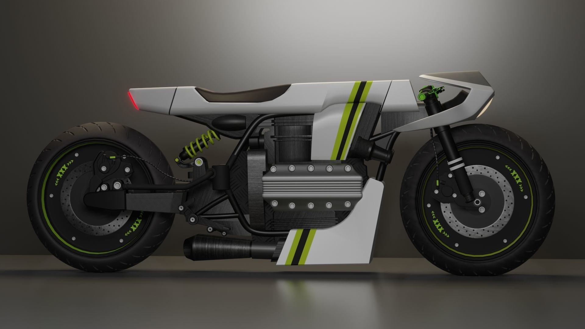 Sci-fi Bike concept 3D model | CGTrader