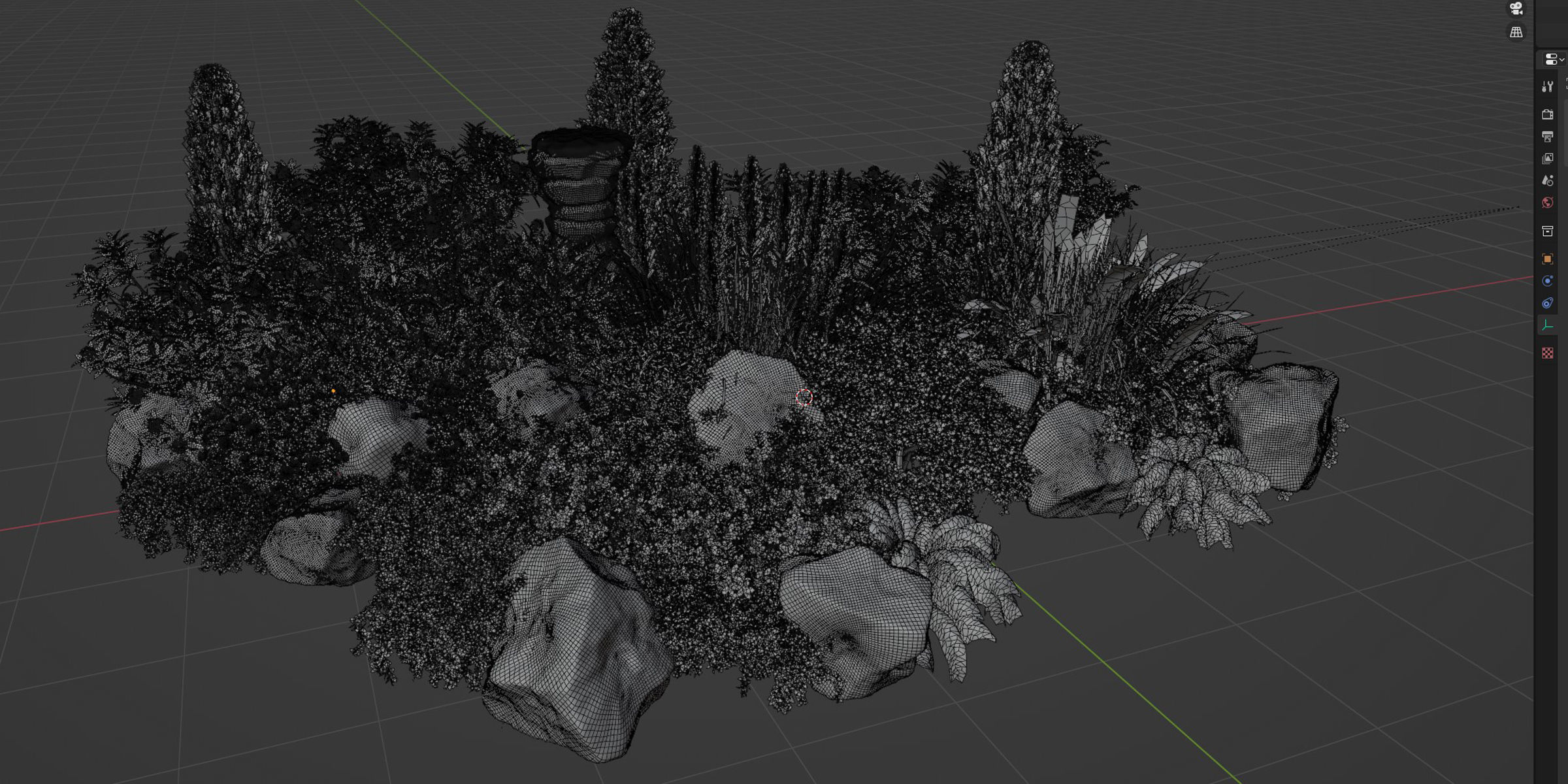 3D Plants Asset Set Garden Collection-Blender 3D model | CGTrader