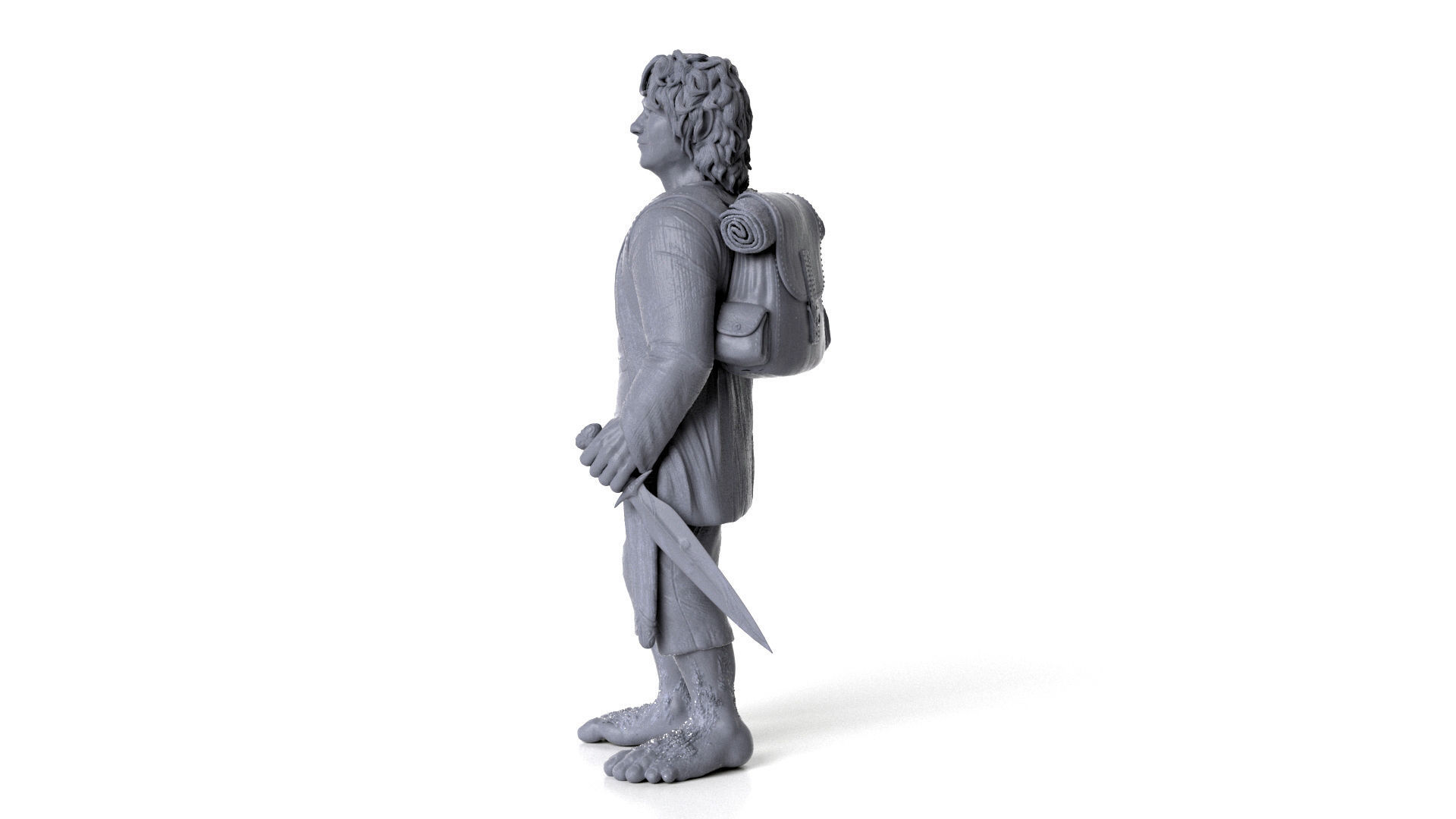 Hobbit 3D model 3D printable | CGTrader