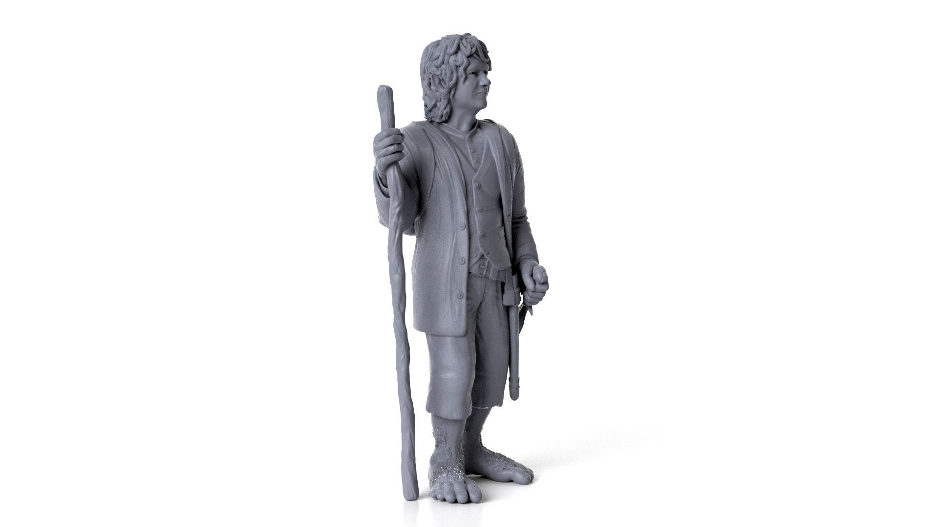 Hobbit 3D model 3D printable | CGTrader