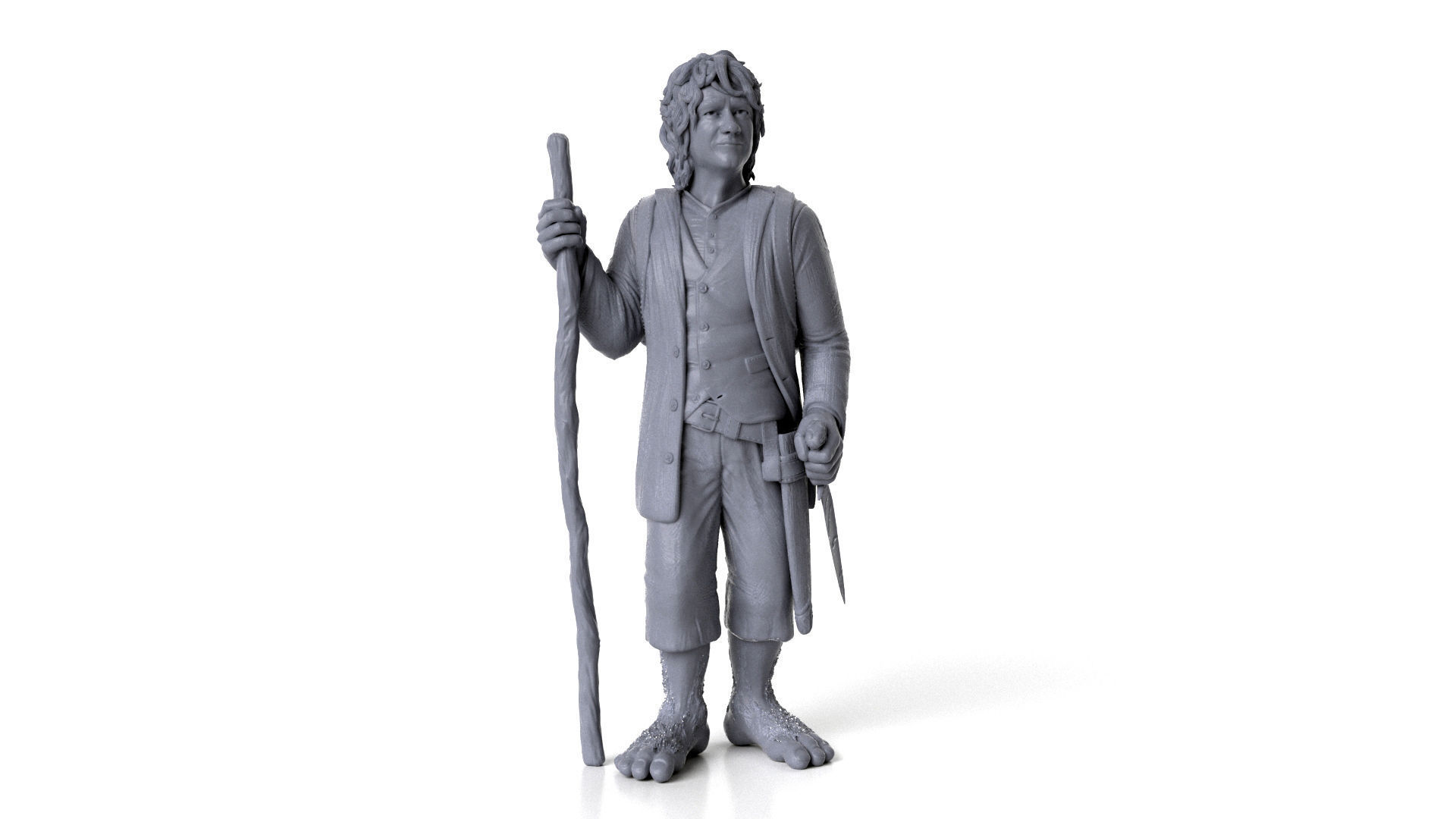 Hobbit 3D model 3D printable | CGTrader