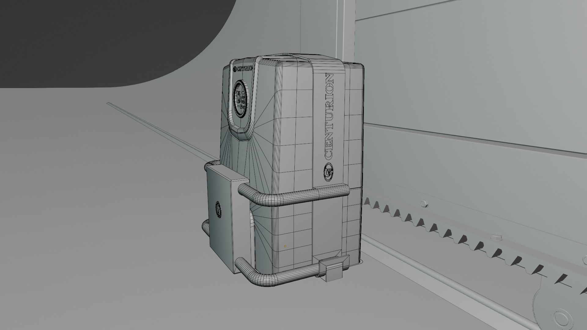 Sliding Gate Motor free VR / AR / low-poly 3D model | CGTrader