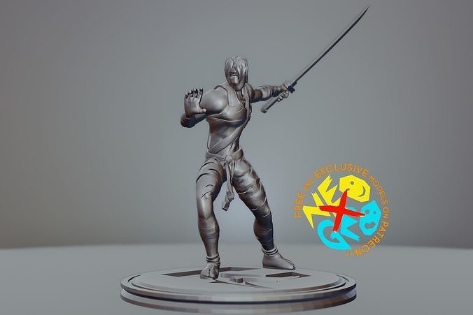 JAGO - KILLER INSTINCT free 3D model 3D printable | CGTrader