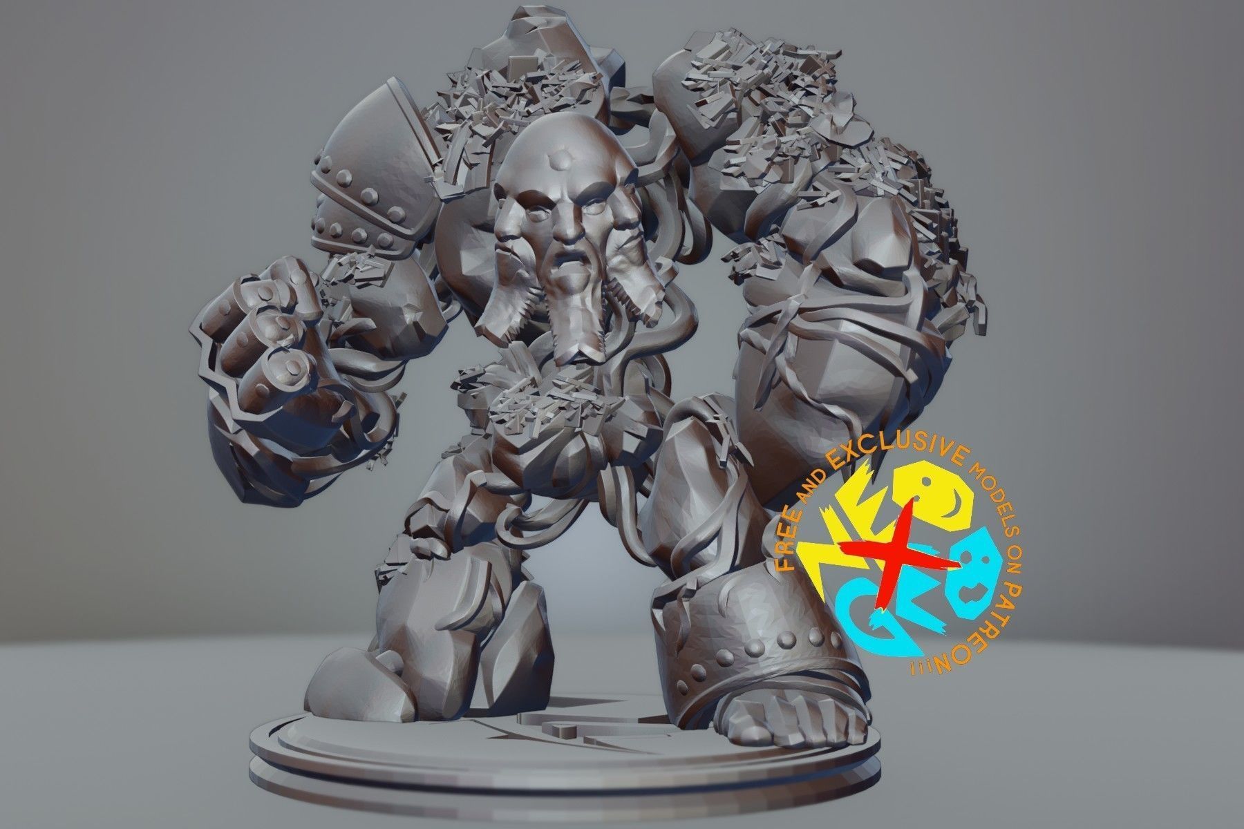 AGANOS - KILLER INSTINCT 3D model 3D printable | CGTrader